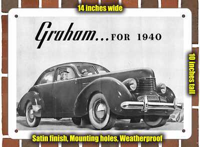 Metal Sign - 1940 Graham (Sign Variant #2) | eBay