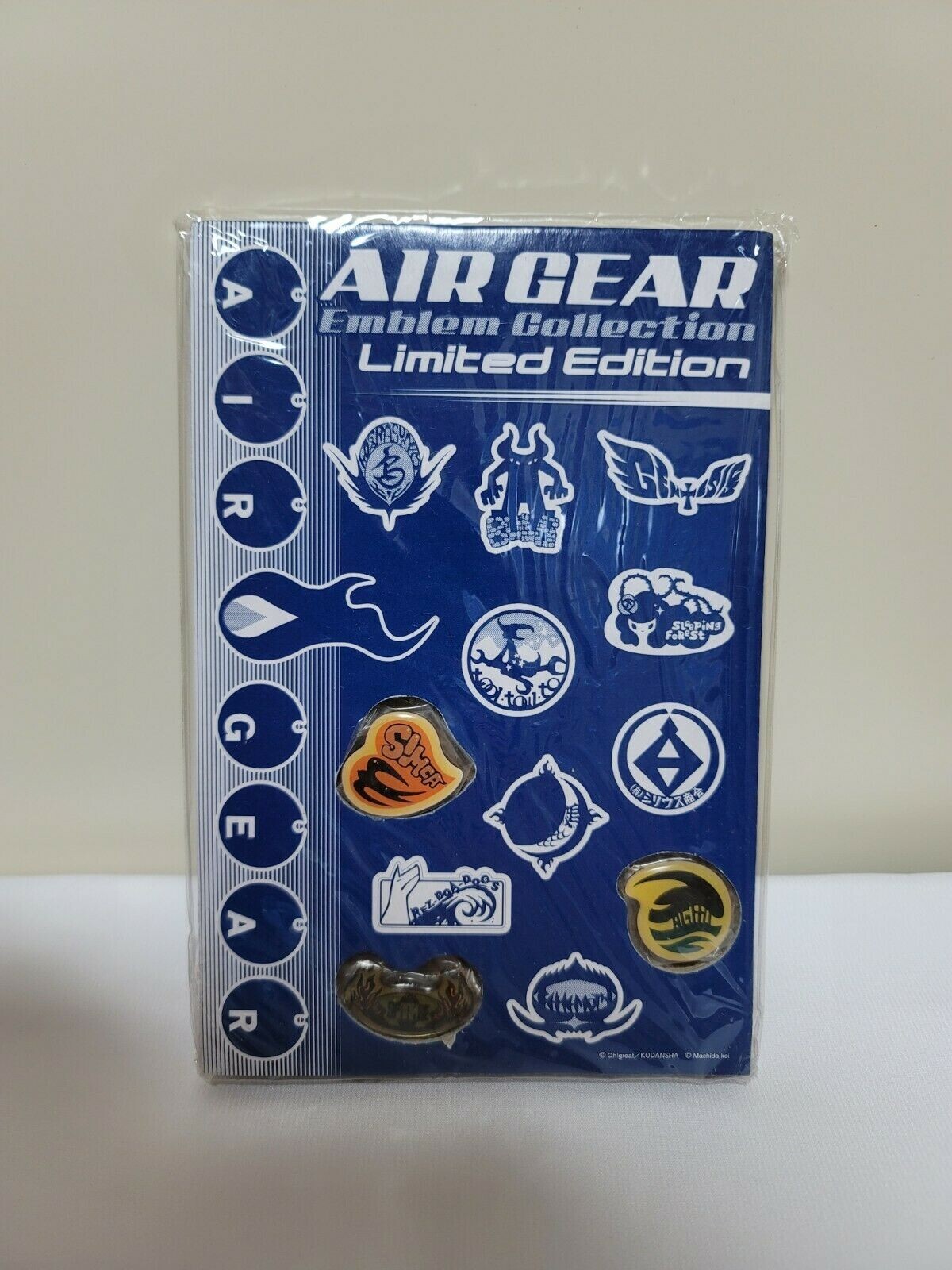 AIR GEAR Emblem Collection PIN BADGE 4Sets Complete Limited Edition Oh ...