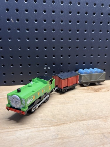 Trackmaster Motorized Thomas & Friends Train Duck Engine Close Shave | eBay