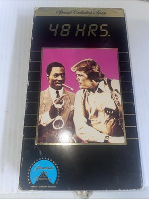 Eddie Murphy & Nick Nolte 48 Hours VHS 1986 Paramount Special Collector ...