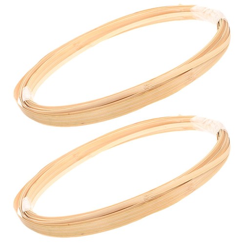 2 Bundles Wicker Repair Material Rattan Cane for Basket Bamboo Flat | eBay