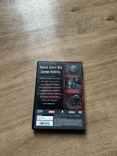 Blade II PS2 Sony PlayStation 2, 2002 CIB Complete Game Case Manual ...