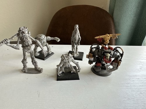 Vintage Large Warhammer And Warhammer 40k Miniatures Lot-games Workshop ...