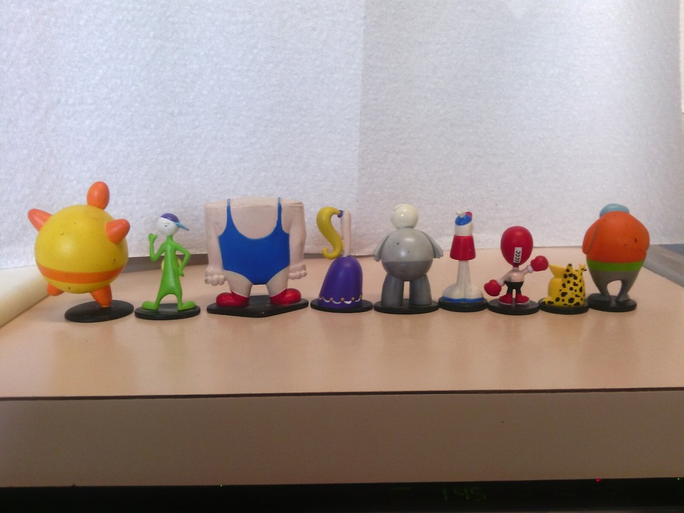Homestar Runner 2004 Figure Figurine Collection Series Set 1 2 3100 ...