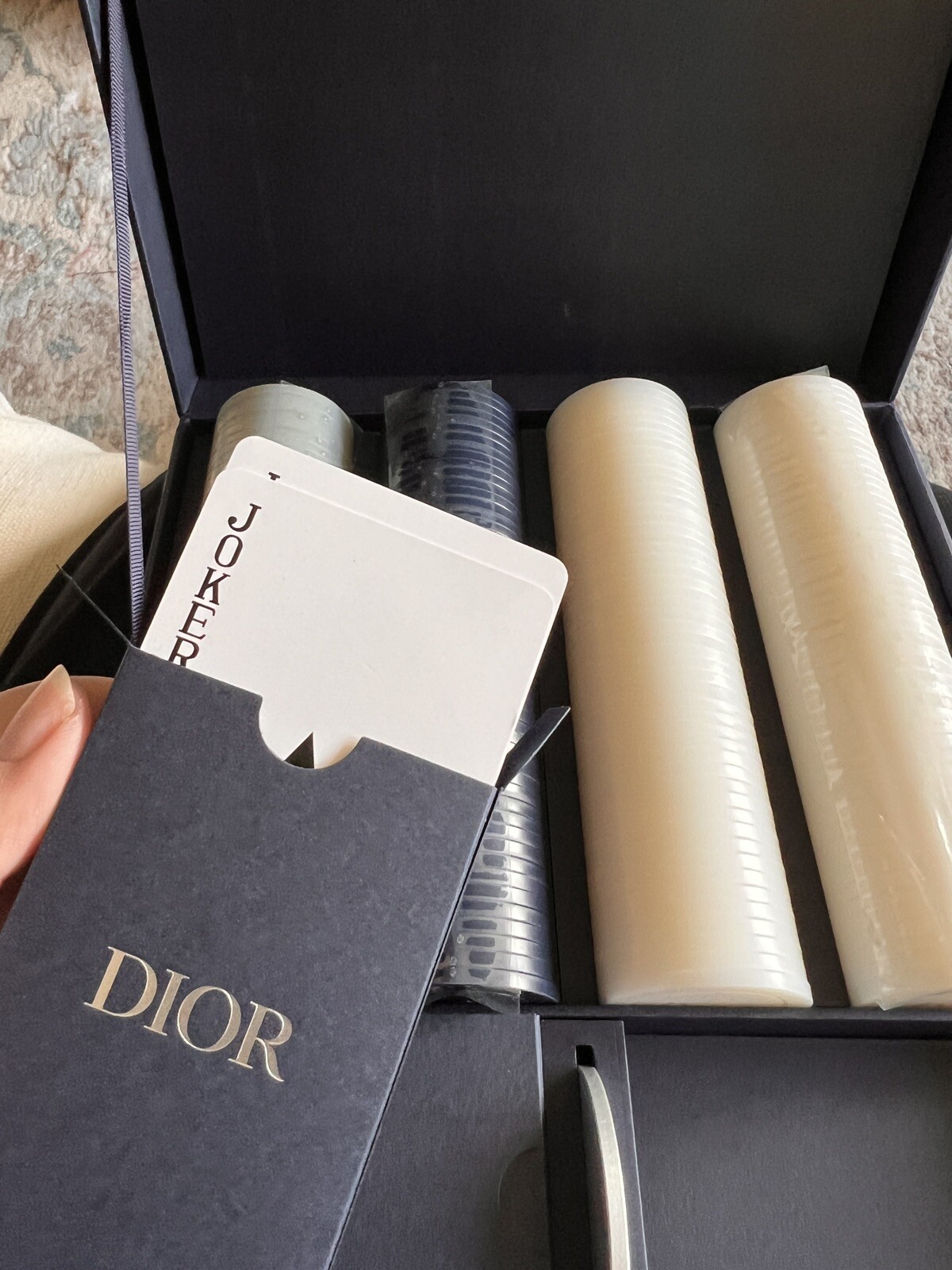Rare Dior Poker Chip And Card Set | eBay