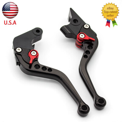 For Suzuki SV650 SV650S 1999-2009 CNC Brake Clutch Levers Adjustable ...