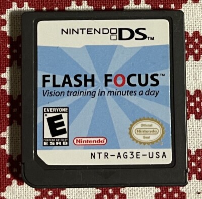 Flash Focus: Vision Training in Minutes a Day (Nintendo DS, 2007 ...