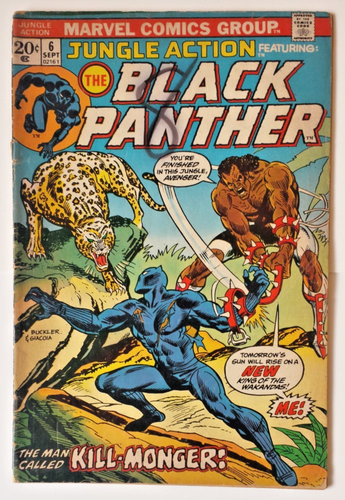 JUNGLE ACTION #6 MARVEL 1973 ( 1ST KILL-MONGER APPEARANCE!!) | eBay