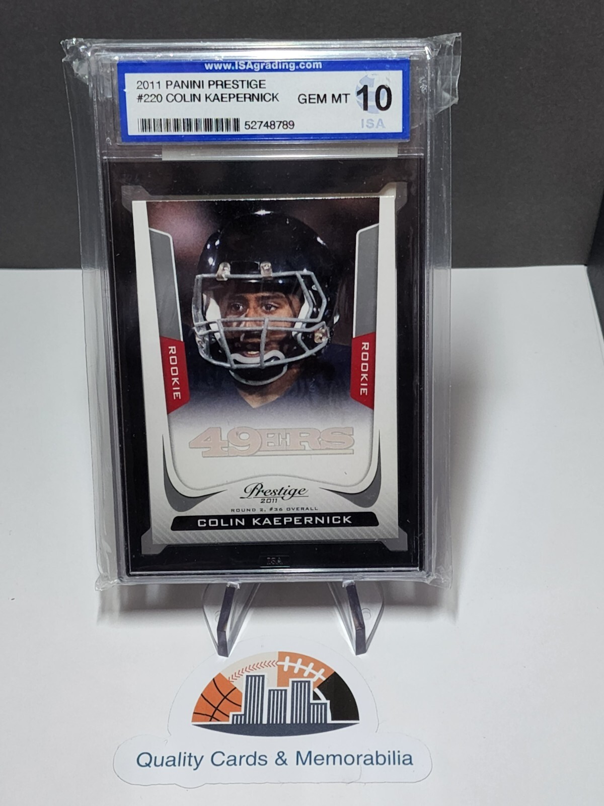 2011 Panini Prestige #220 Colin Kaepernick Rookie Card Gem Mint 10 | eBay