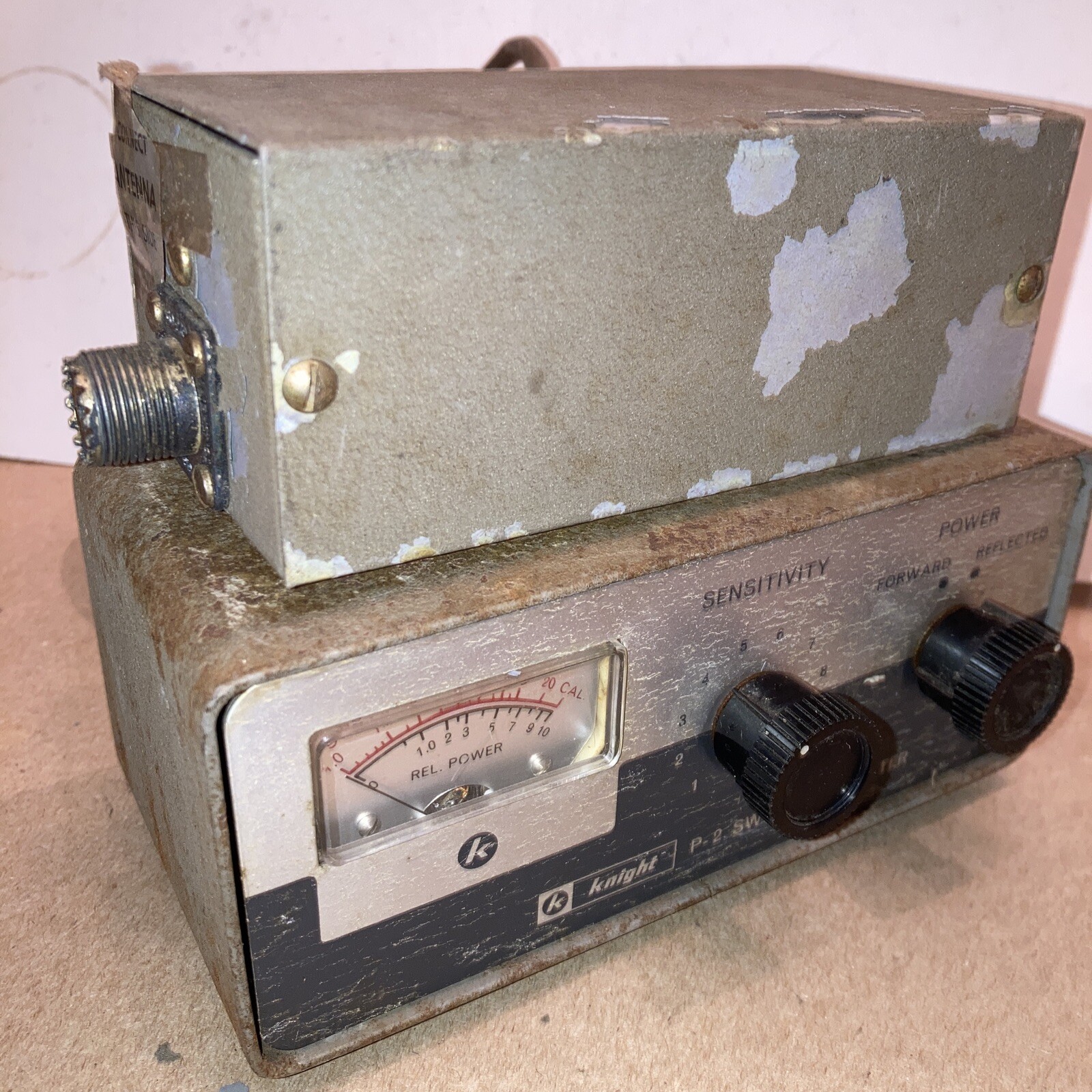 Knight P-2 Ham Radio / CB SWR / Power Meter - Allied Radio Corp. P2 1kW ...