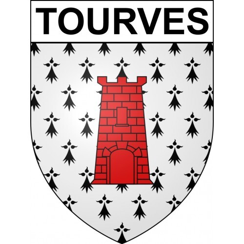 Tourves 83 ville sticker blason écusson autocollant adhésif | eBay