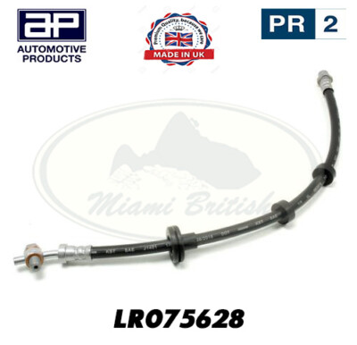 LAND ROVER FRONT BRAKE HOSE TUBE RANGE 03-12 LR075628 AP PR2 | eBay
