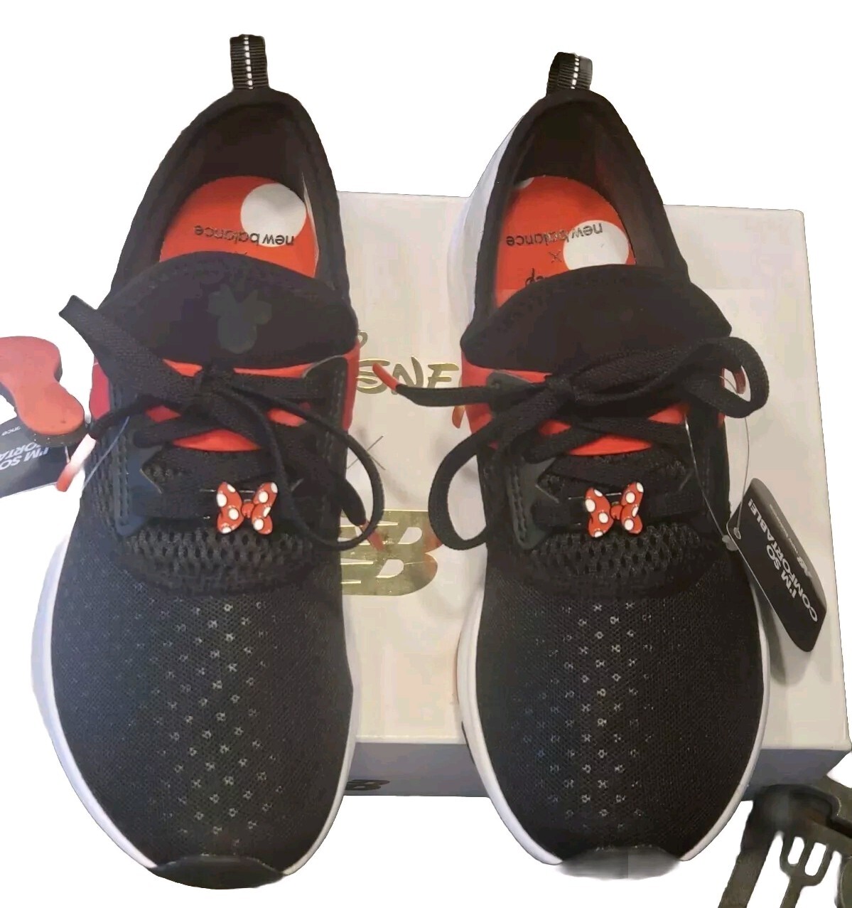 New Balance x Disney Run Minnie Mouse Running Shoes Size 7.5 D Wide NEW ...
