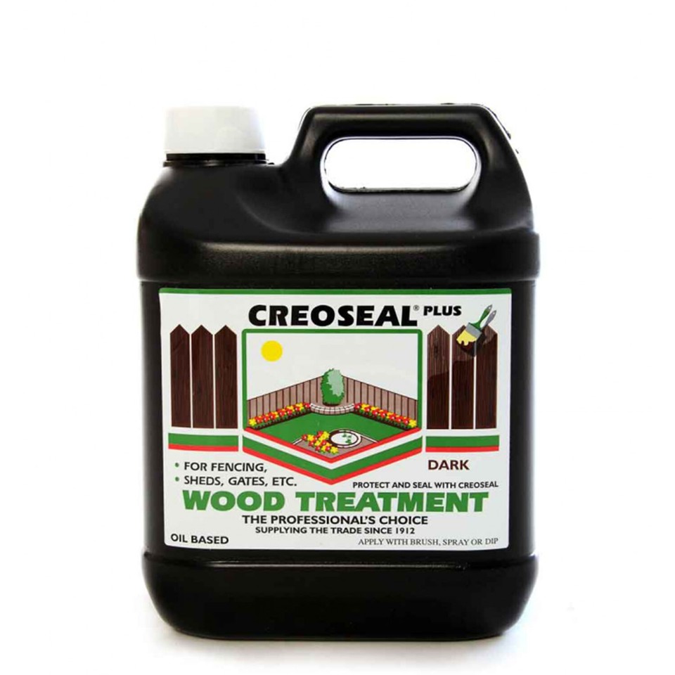 4Ltr Wood Treatment Creocote Oil Based Fencing Shed Gates Creosote ...