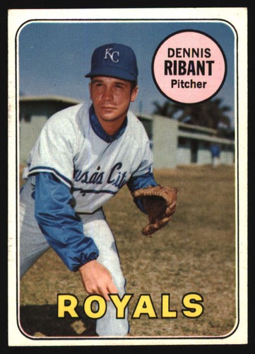 1969 Topps #463 Dennis Ribant EXMT/EXMT+ Royals 570518 | eBay
