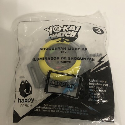 Yo Kai Watch #3 Shogunyan Light Up McDonald's Happy Meal Toy 2018 NEW ...