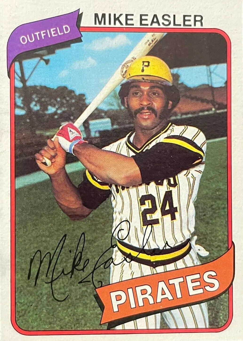 MIKE EASLER Hillerich & Bradsby Bat 1979 World Series Champ Pittsburgh ...