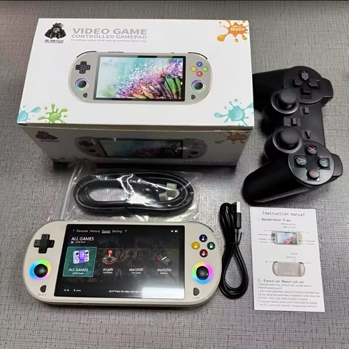 M22 PRO Handheld Game Console 5 Inch 1080P IPS Emuelec 4.3 64GB 30 ...