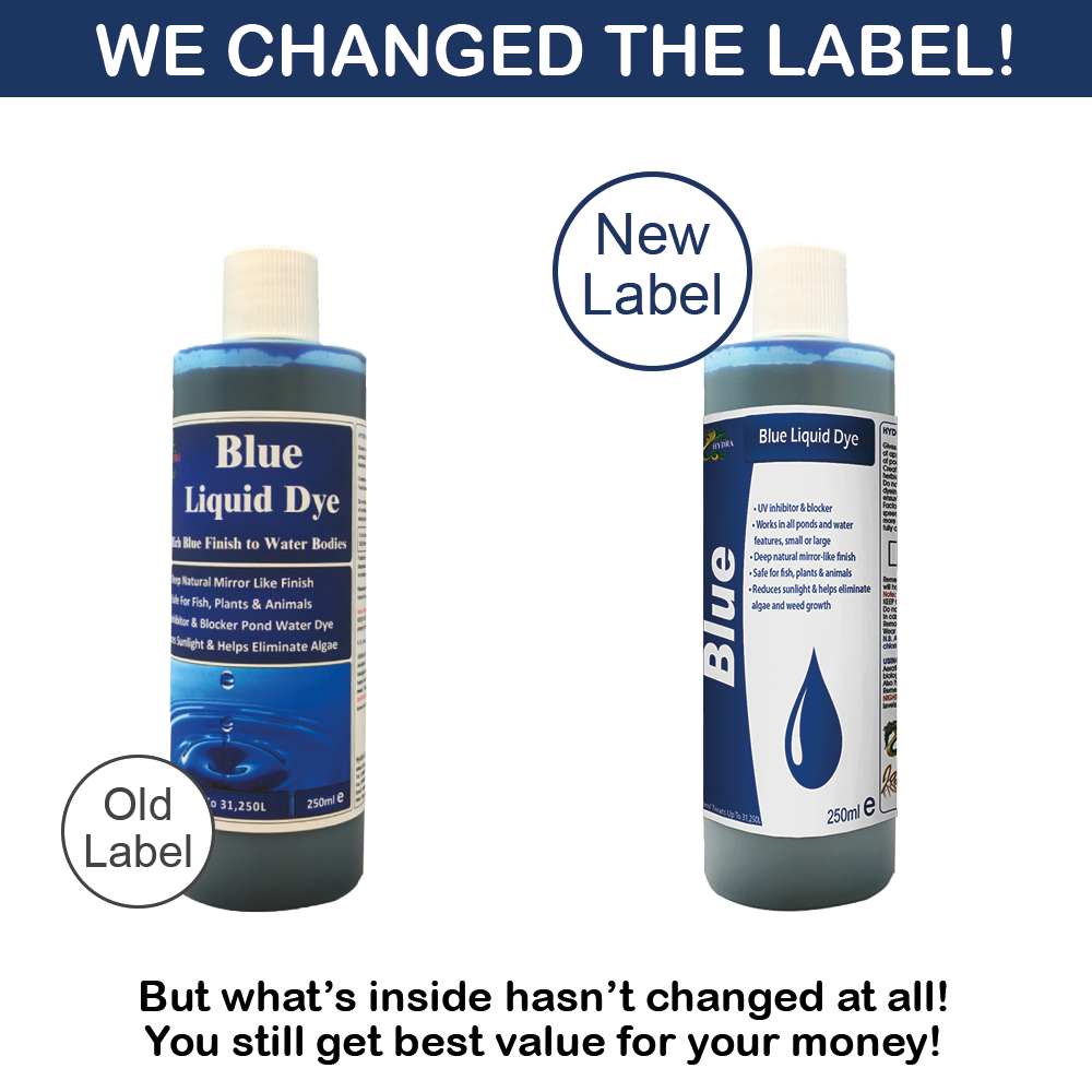 Hydra Blue Liquid Dye 5ml treats up to 625 litres | eBay UK