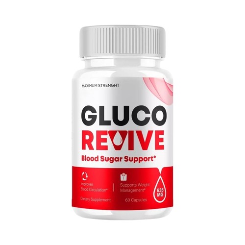 Gluco Revive Blood Support Supplement GlucoRevive Pills - 60 Capsules ...