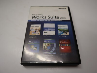 Microsoft Works Suite 2006 (PC, 2006) | eBay