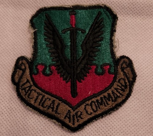 US AIR FORCE AIR COMBAT COMMAND FLIGHT SUIT Jacket POCKET PATCH Subdued USAF | eBay