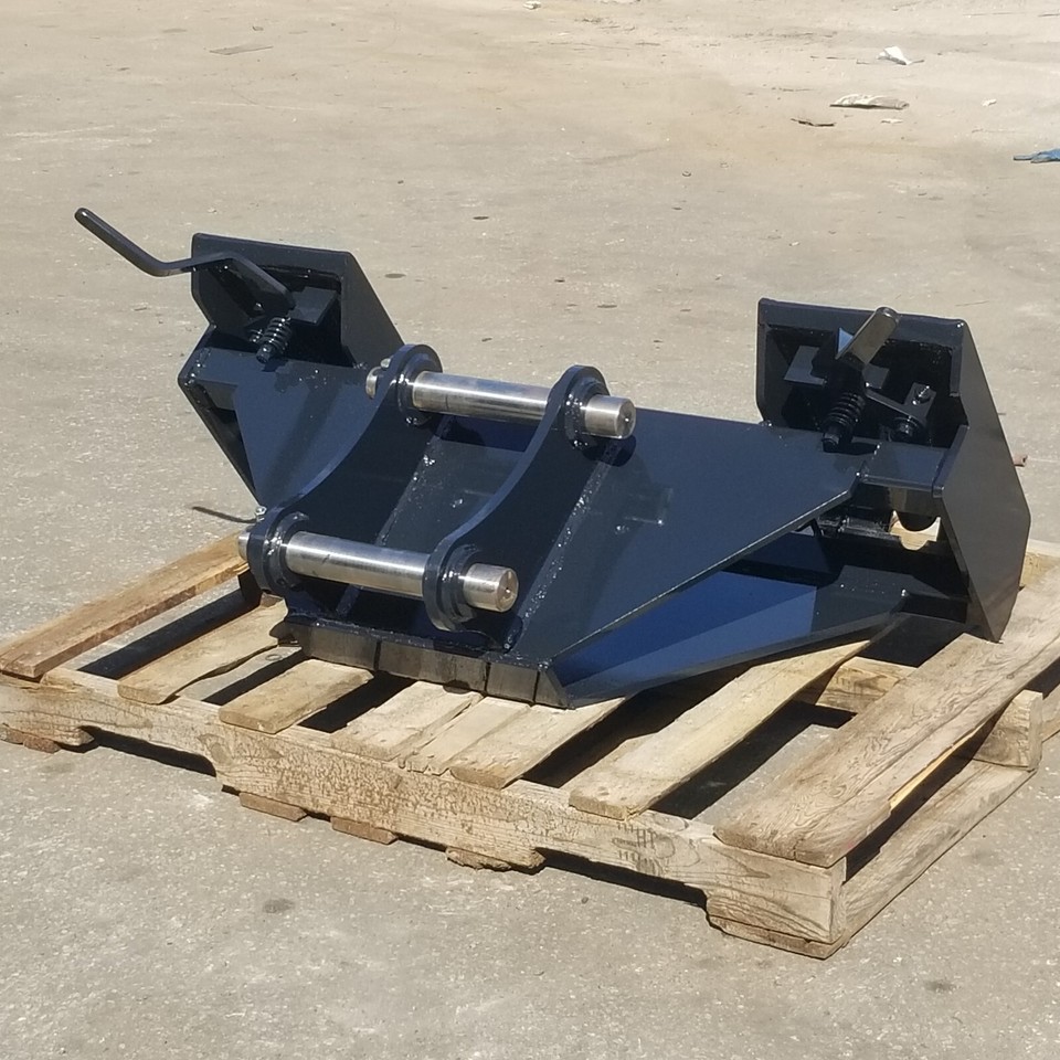 YANMAR EXCAVATOR TO SKID STEER QUICK ATTACH FITS VIO45 / VIO50 / VIO55 ...
