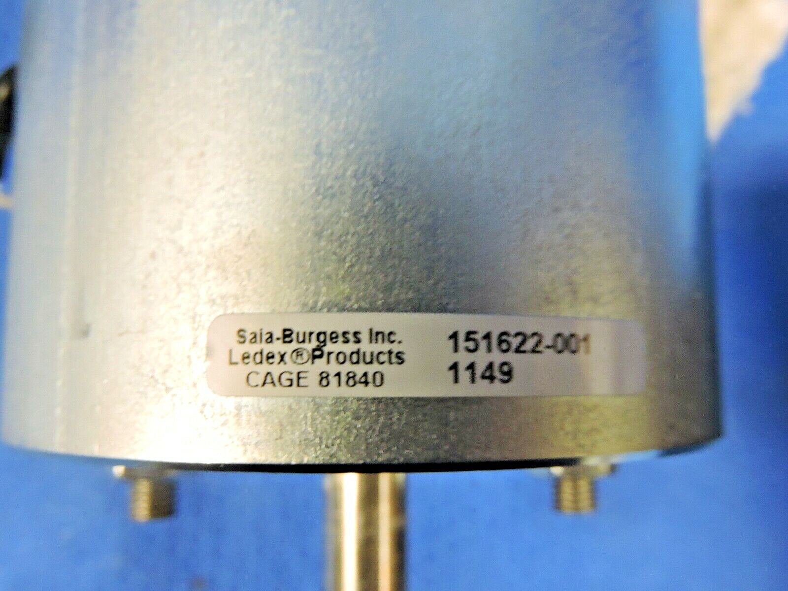 NEW SAIA-Burgess Cage 81840 Linear Solenoid Actuator Ledex 151622-001 ...