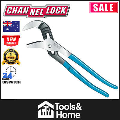 Channellock 424- Tongue & Groove Plier 111mm Straight Jaw | eBay Australia