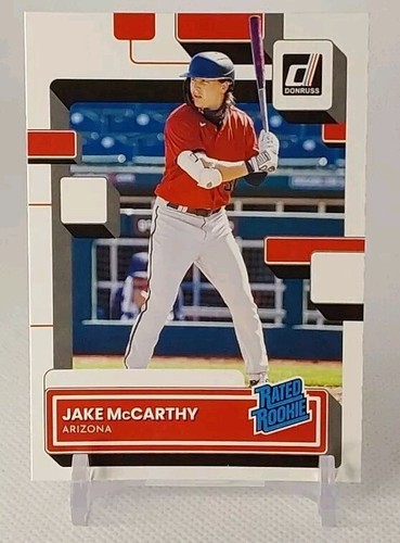 ⚾️2022 donruss JAKE McCARTHY (rookie) baseball card #73⚾️ *Diamondbacks ...