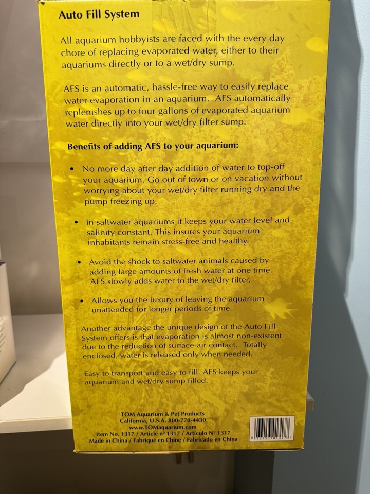 KollerCraft TOM Rapids Pro RP3 Wet/ Dry Filter System with Auto Fill ...