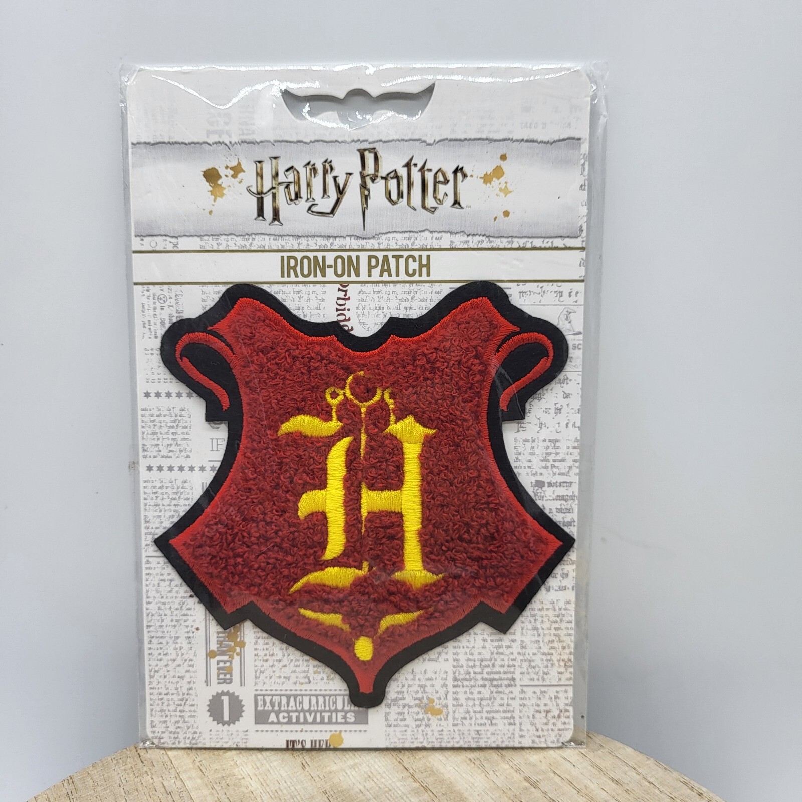 Harry Potter Hogwarts School Quidditch Crest Embroidered Iron On Patch ...