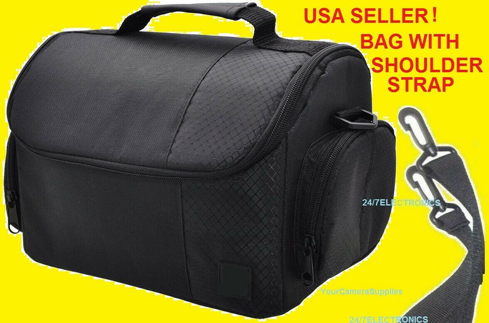 🚩 LARGE SHOULDER BAG CASE to CAMERA NIKON DSLR D7000 D7100 D7300 D7400 ...