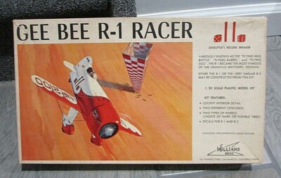 GEE BEE R-1 RACER #32-711 Kit 1/32 Doolittle's Record Breaker Williams ...
