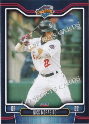 2024 Brooklyn Cyclones Nick Morabito RC Rookie NY Mets Minor League ...