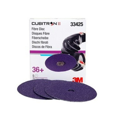 3M 33425 Cubitron™ II 36 Grit Abrasive Grinding Disc 7 in x 7/8 in - 5 ...