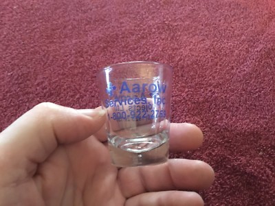Arrow Services Inc. advertising Shot Glass | eBay