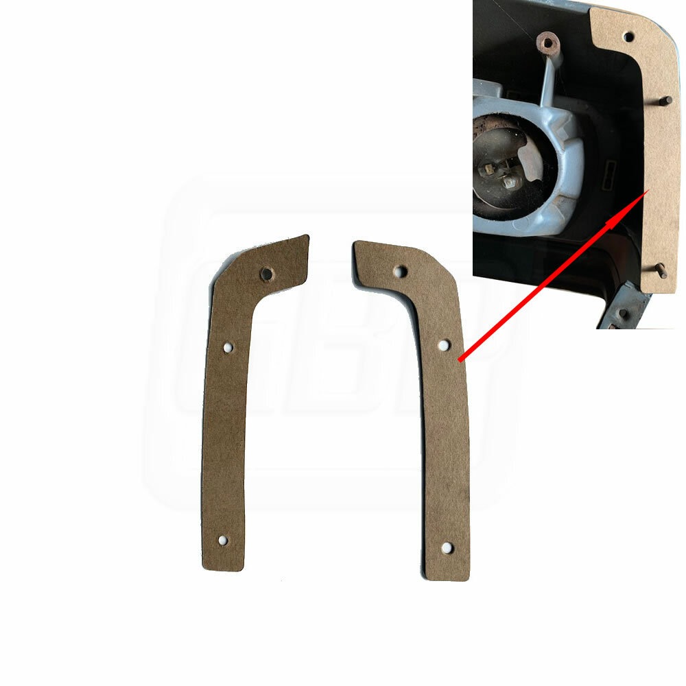 81-88 Cutlass 442 Olds Nose Header Panel to Fender Protector Gasket GM ...