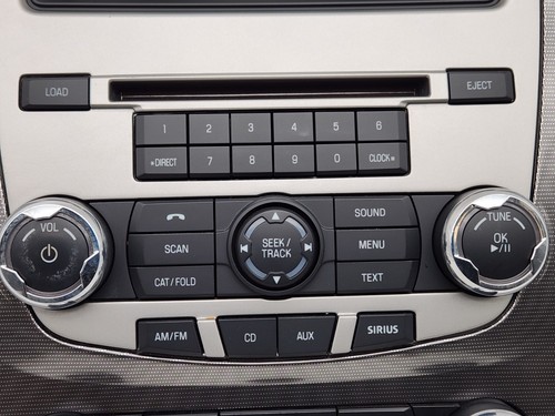 2010-2012 Ford Fusion AC Heater Climate Control Radio Control Panel OEM ...