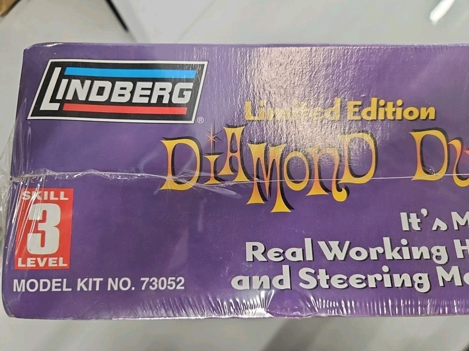 Lindberg DIAMOND DUSTER 1:12 Scale Motorized Model Kit 73052 LIMITED ...