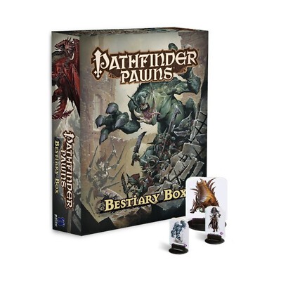 Paizo Pathfinder Bestiary Collectible Box (2nd Edition) EX/NM | eBay