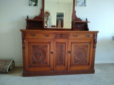 1800-1899 - Antique Sideboard Buffet - 2