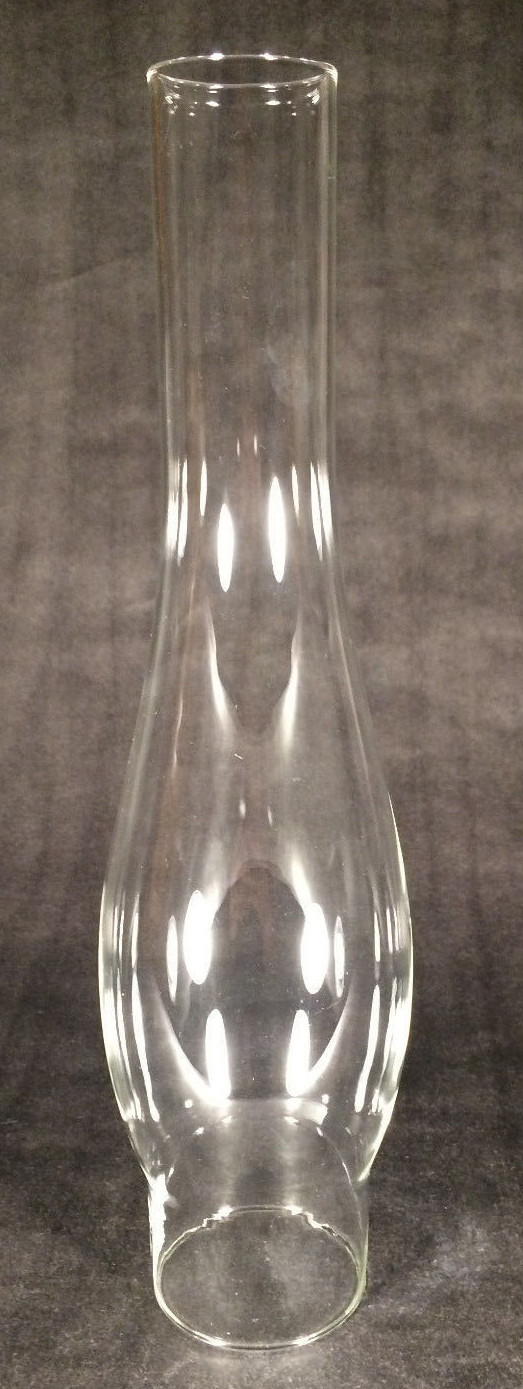2 3/8" X 12 1/4" Clear Glass Lamp Chimney for Success Burner, Parlor ...