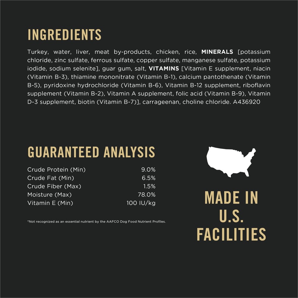 Dog Food, High Protein Turkey & Rice, 13 oz Cans (12 Pack) | eBay