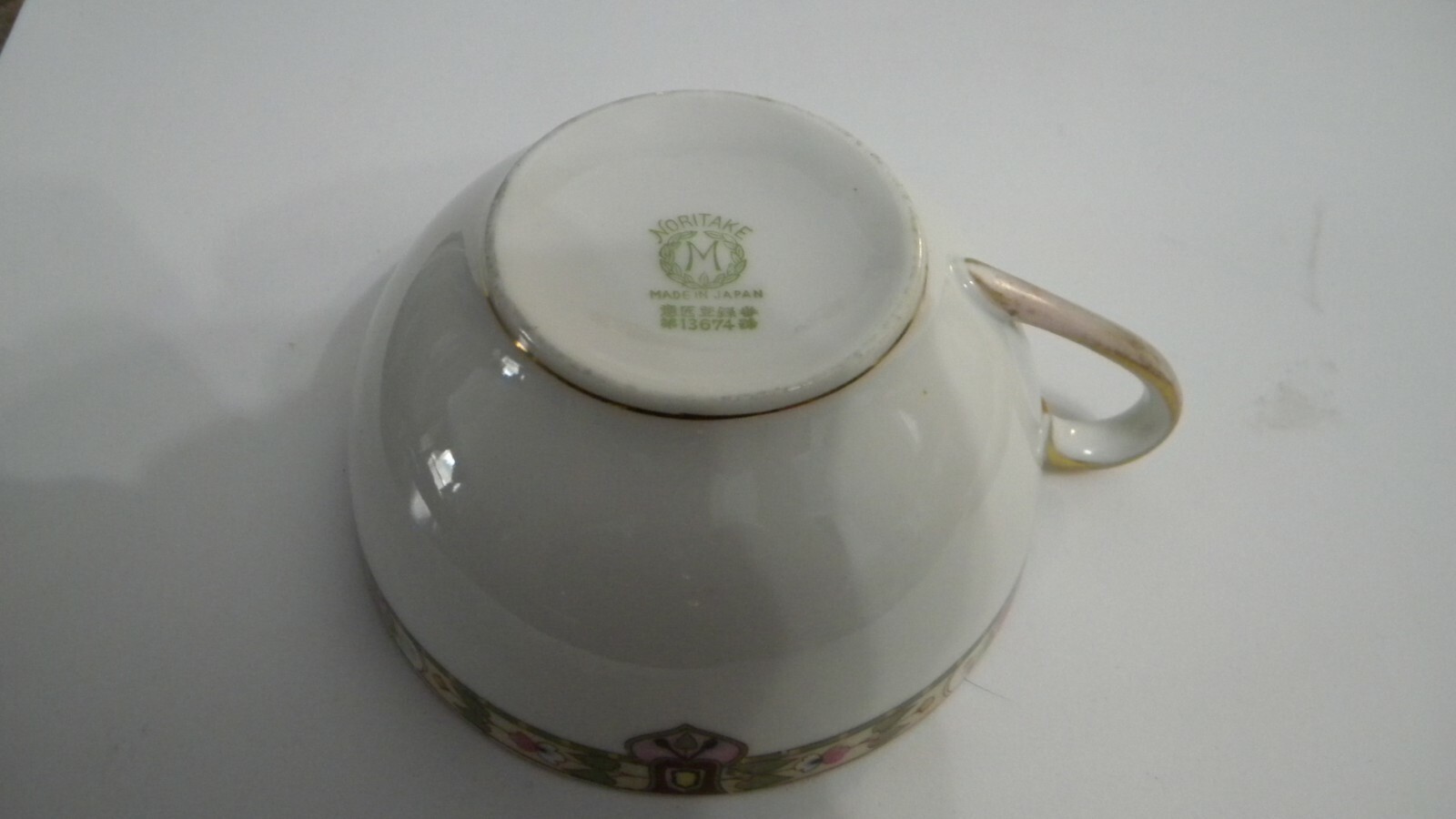 Vintage Noritake Morimura Japan Floral Gold Rim Tea Cup 13674 | eBay