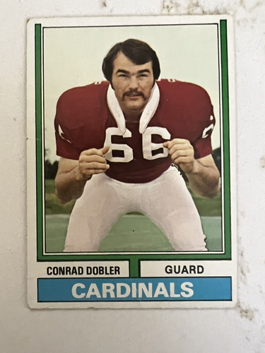 Conrad Dobler St. Louis Cardinals 1974 Topps Football #233 | eBay