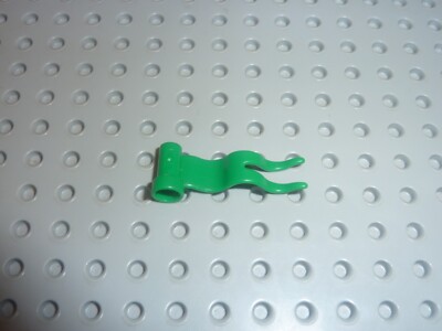 Drapeau vert LEGO green flag ref 4495 / Set 6073 6543 7993 7171 3681 ...