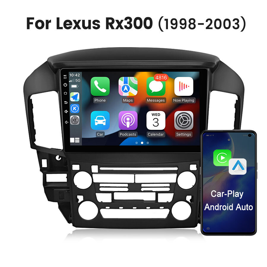 For 1998-2003 Lexus Rx300 Android 13.0 Car Stereo Radio GPS NAVI WIFI ...