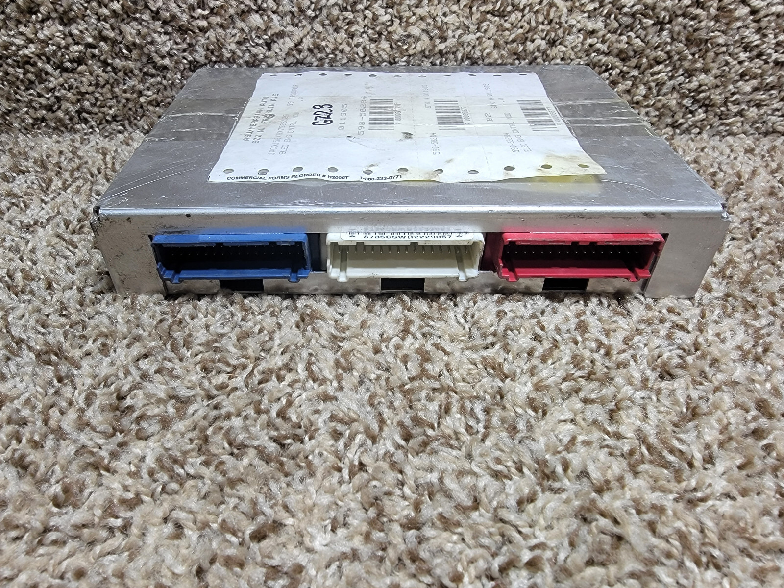 99 Isuzu Trooper 3.5l Engine Control Computer ECU ECM PCM Cklb OEM at ...