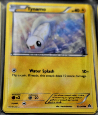 Tynamo # 62/160 XY Primal Clash Set Pokemon Trading TCG Game Cards NM ...